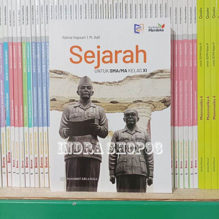 Buku Sejarah Kelas 2/XI 11 SMA Erlangga Kurikulum Merdeka | Lazada Indonesia