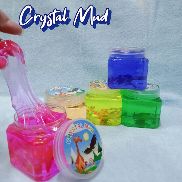 Crystal Mud Slime Toys for Kids (Container Size 5.8cmx5.5cm ) | Lazada PH