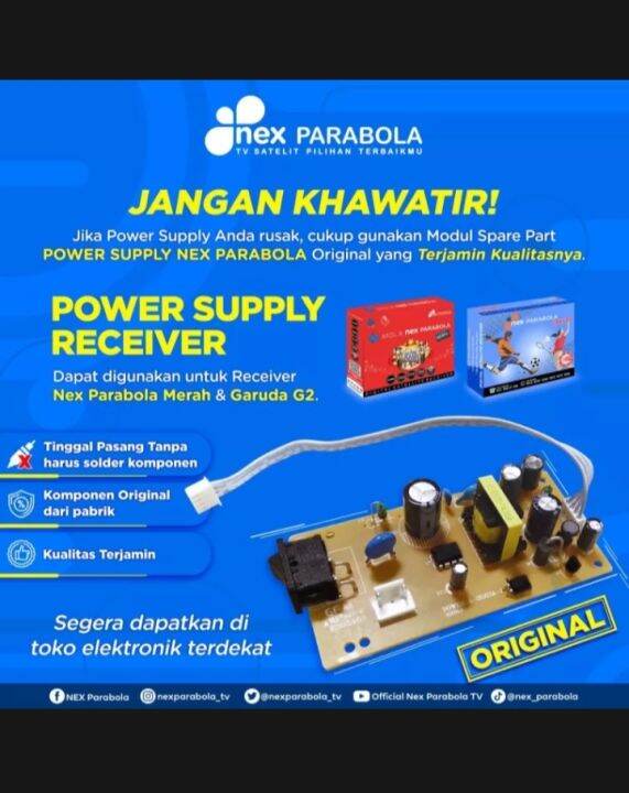 Power Supply Original Merah | Lazada Indonesia