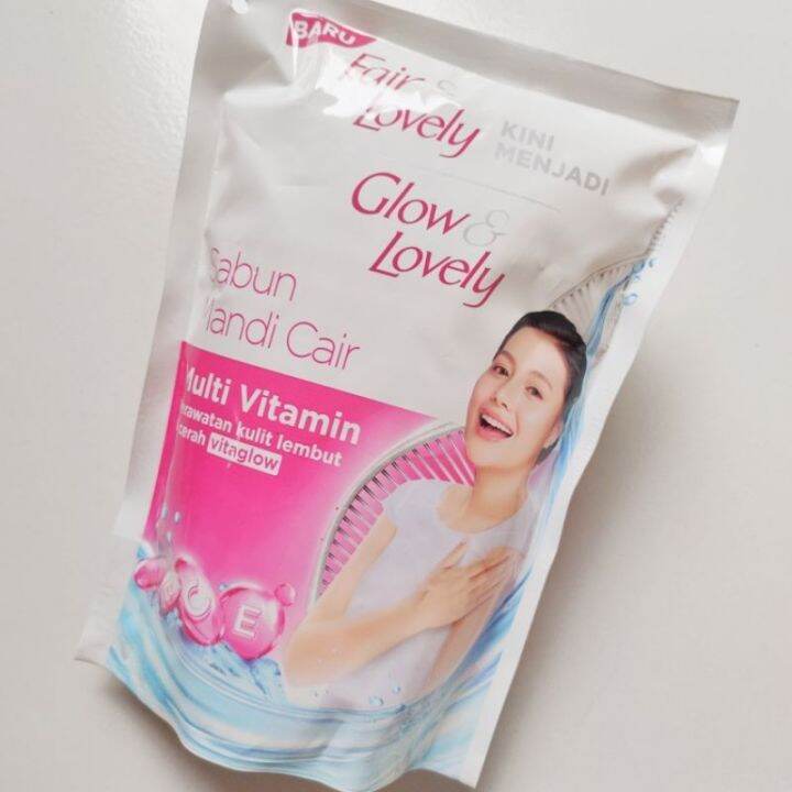 Fair & Lovely kini menjadi Glow & Lovely 250ml/ Sabun Mandi Cair Multi ...