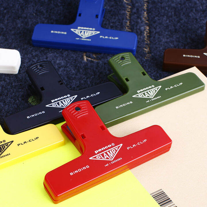 Japanese HighTide Penco Vintage Plastic Clip Creative Color Book Holder ...