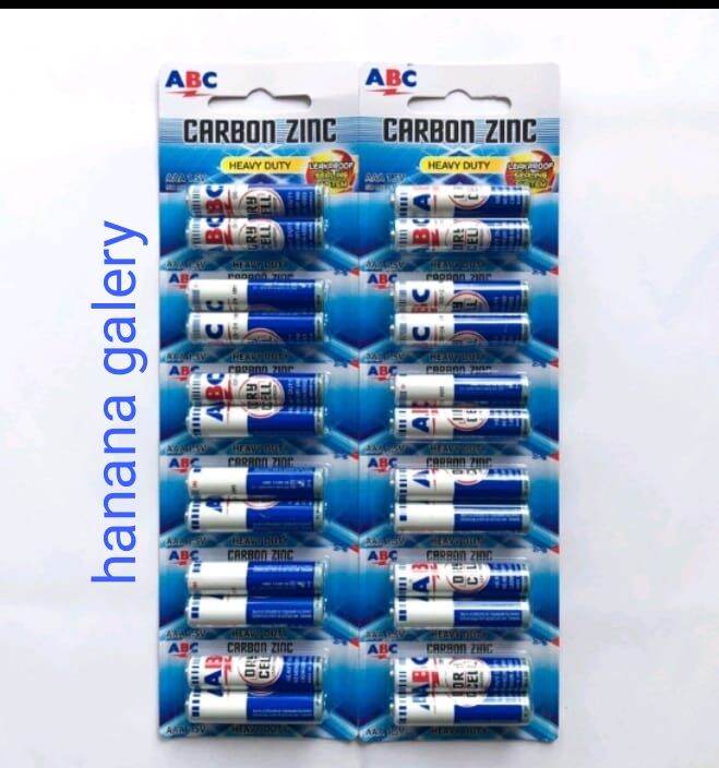 Baterai ABC AAA 1.5V / Batre ABC ( 1 renceng isi 12 pcs) | Lazada Indonesia