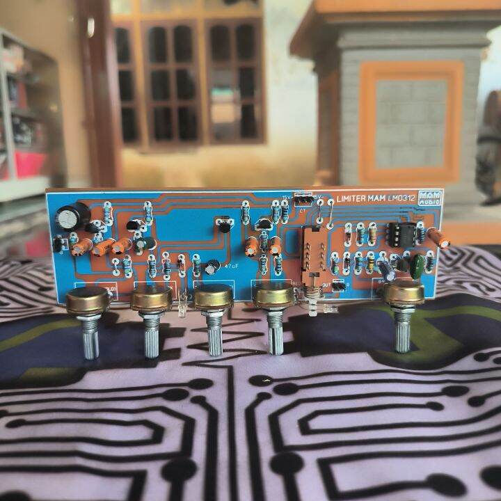 Kit Compressor Limiter + Gate ( pembatas amplifier anti terbakar ...