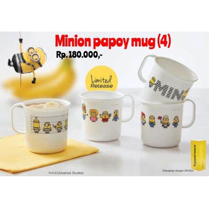minion papoy mug tupperware | Lazada Indonesia