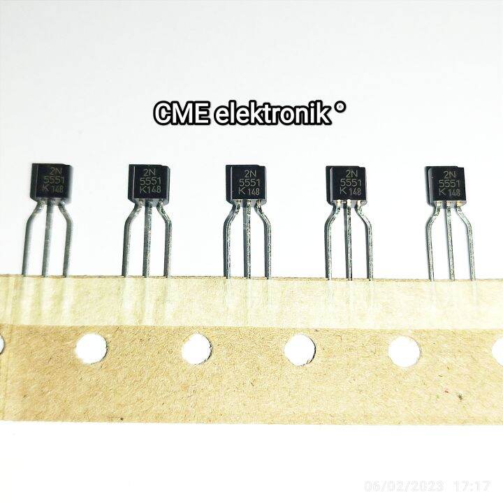 10pcs transistor 2N5551 TR Jenis PNP / NPN ORI ORIGINAL | Lazada Indonesia