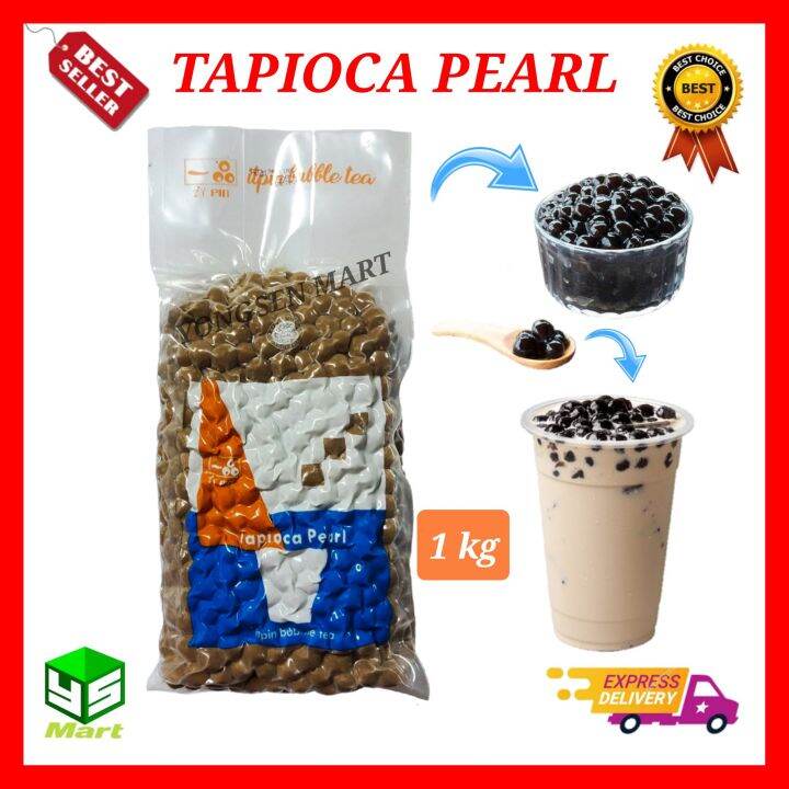 Tapioca pearl bubble 1 kg topping boba minuman Tapioka bubble drink | Lazada Indonesia