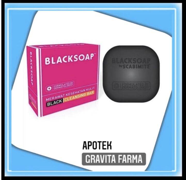 Blacksoap by scabimite - sabun antiseptik - sabun hitam | Lazada Indonesia