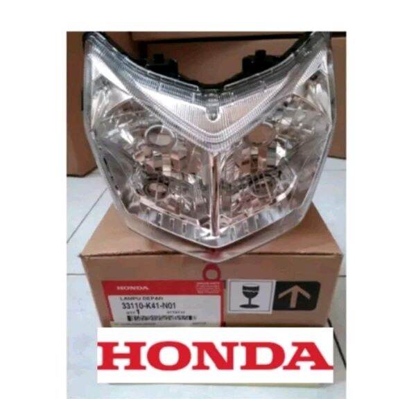 Lampu depan atau reflektor head lamp supra x 125 f1 kode part 33110-K41-N01 | Lazada Indonesia