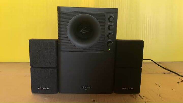 ลำโพง Microlab X3BT Bluetooth 2.1 Ch (98 Watt) ลำโพงบลูทูธสำหรับ ...