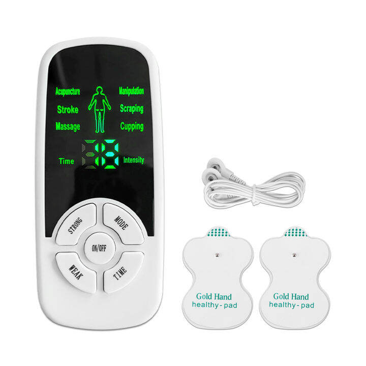Suolaer Electric Pulse TENS EMS Body Massager Digital Therapy Machine ...