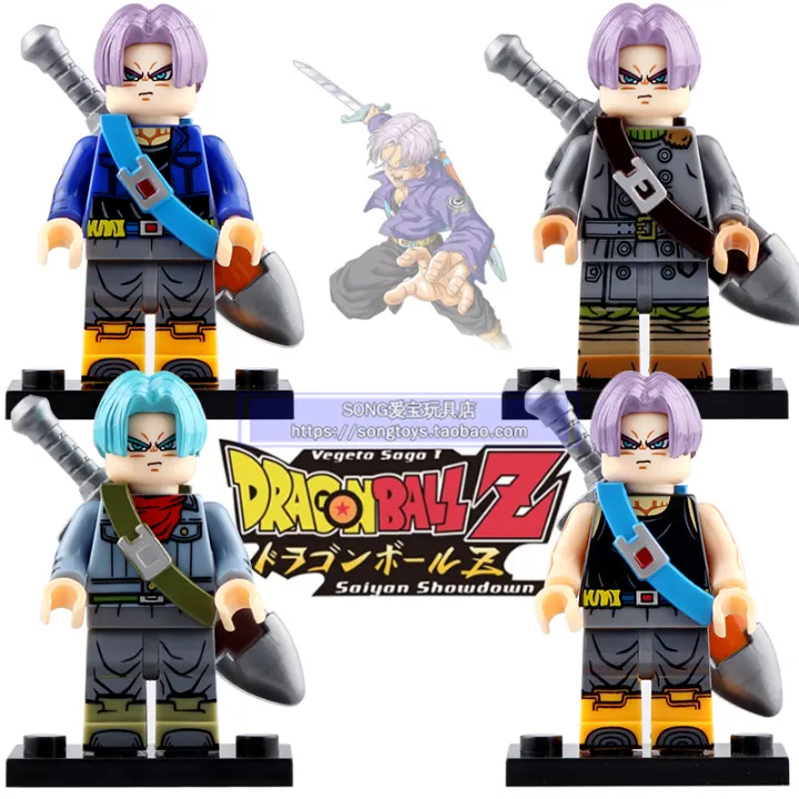 Corui Building Blocks Kt1020 Cartoon Dragon Ball Trunks Super Saiya ...