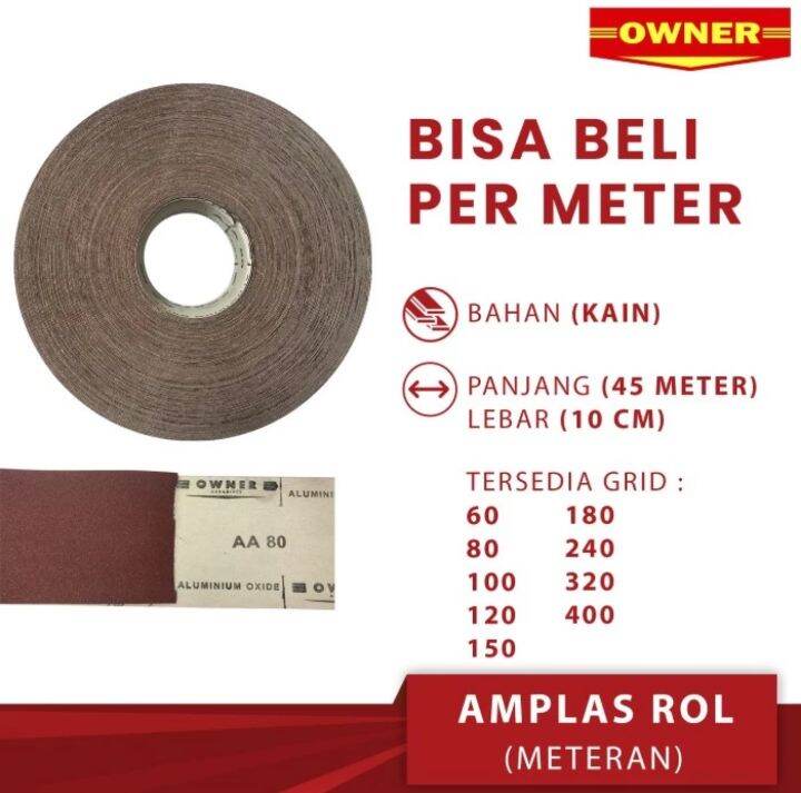 Kertas amplas / amplas Rol / amplas owner / amplas meteran / amplas ...