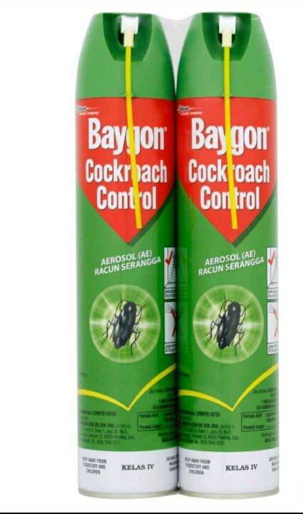 Baygon Cockroach Control Aerosol (2 x 570ml) | Lazada