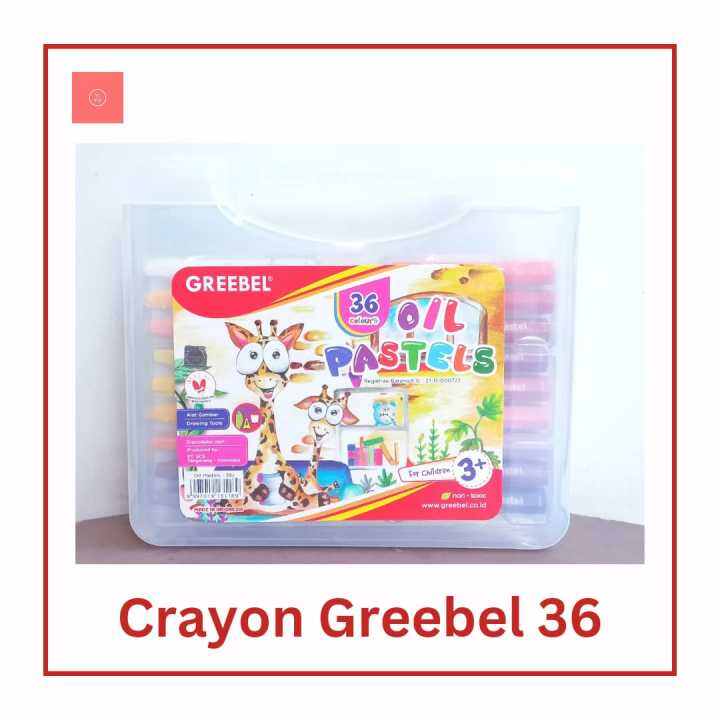 Crayon Oil Pastel Greebel 36 Warna | Lazada Indonesia