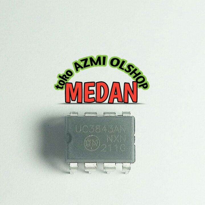 ic UC3843AN DIP UC3843A UC 3843 A | Lazada Indonesia