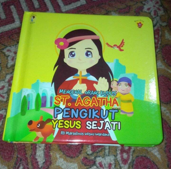 boardbook mengenal orang Kudus ST Agatha pengikut Yesus sejati | Lazada ...