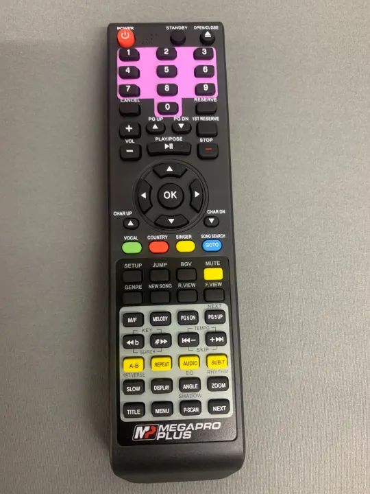 Original MEGAPRO MP100 /200 HAND HELD REMOTE | Lazada PH