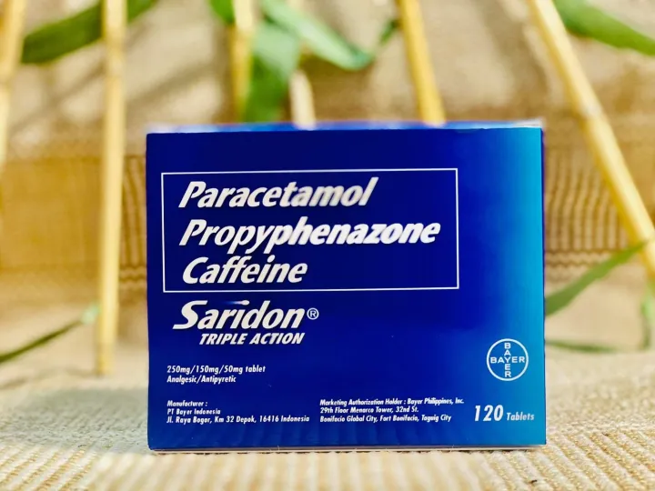Saridon TripleAction - 120's/Box Tablet | Lazada PH