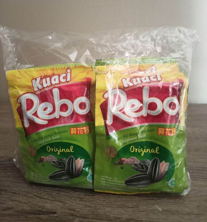 Kuaci Rebo Original 1 renceng isi 10 Pcs | Lazada Indonesia