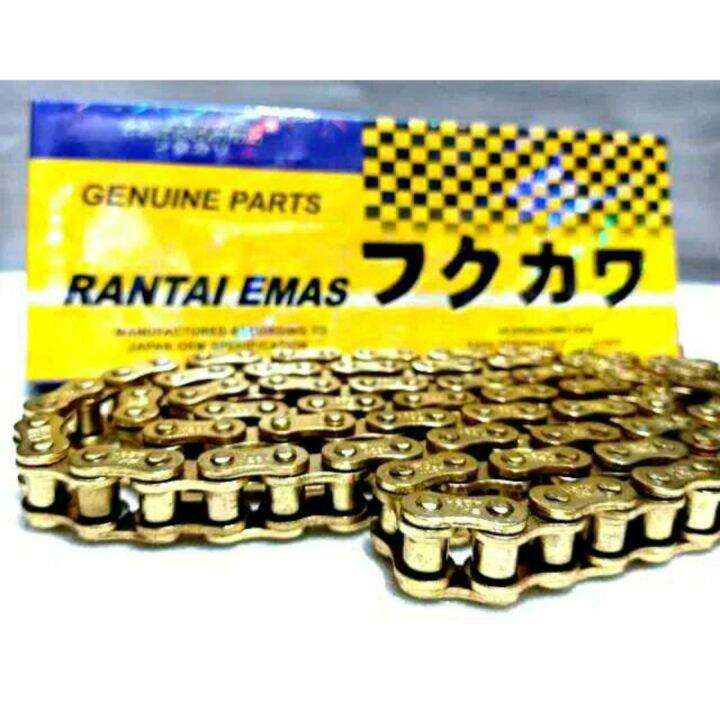 Rantai emas ukuran 428H - 106 fukukawa supra fit new revo jupiter z ...