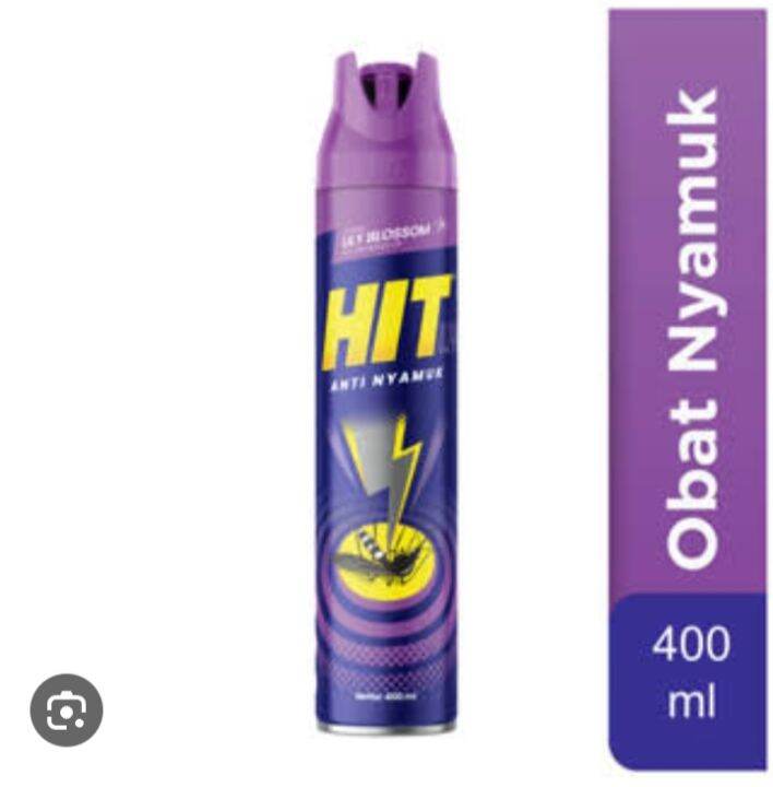 HIT Semprot Aerosol Anti Nyamuk 400ml kemasan ekonomis | Lazada Indonesia