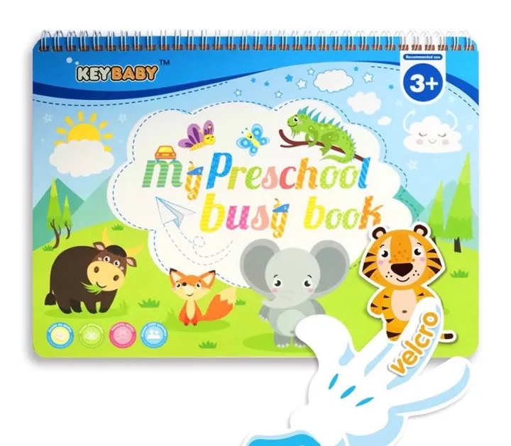 My Preschool Activity Busy Book | Lazada PH