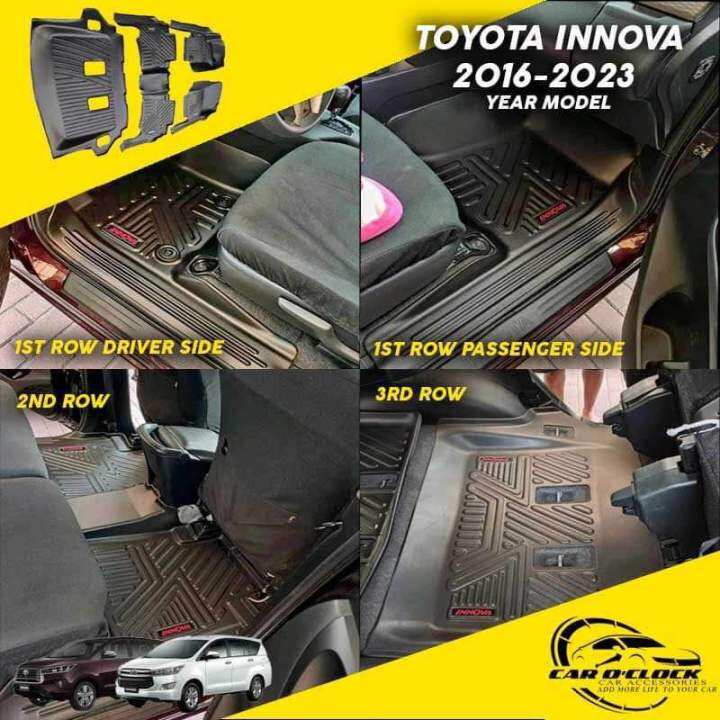 Toyota Innova Deepdish Matting with Extension (2016-2023) | Lazada PH