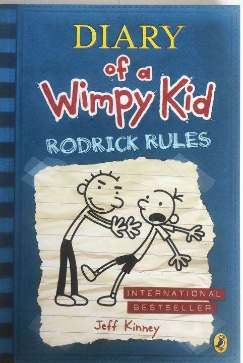 New Diary of a Wimpy Kid Rodrick Rules Book 2 paperback English By Jeff ...