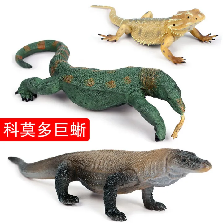 Komodo Giant Lizard Simulation Model Crawling Animal Lizard Komodo ...