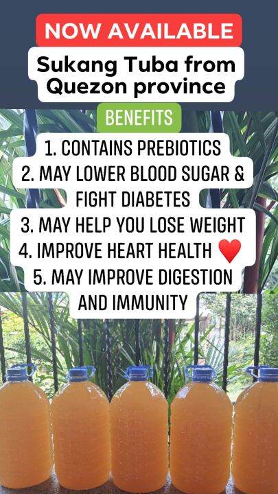 Sukang Tuba Pure Coconut Sap Vinegar 6 liters | Lazada PH