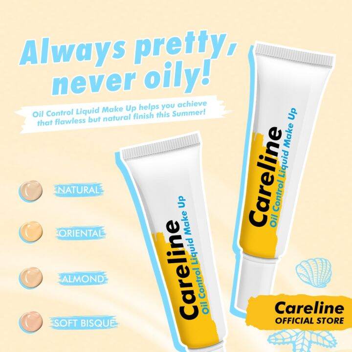 Careline Oil Control Liquid Make-Up 15ml | Lazada PH