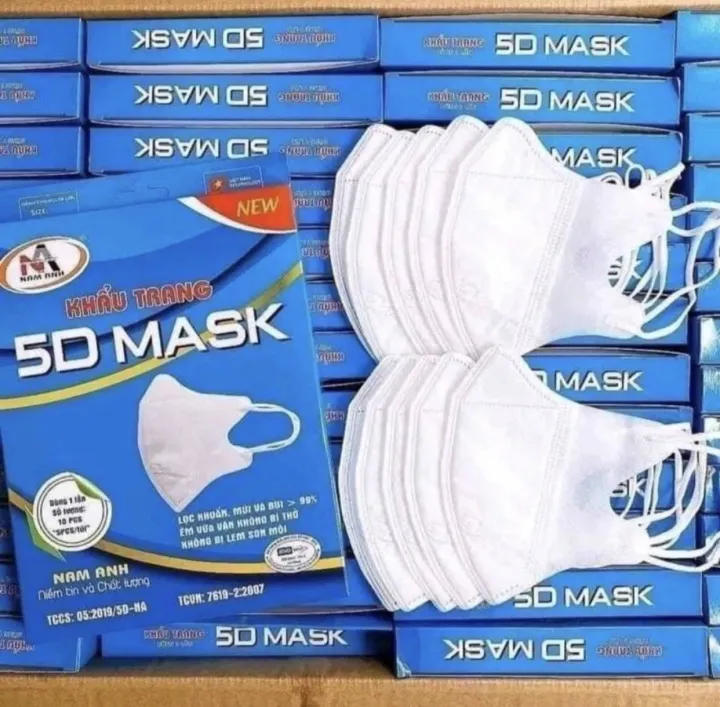 🔥พร้อมส่ง🔥 Famapro 5D Mask เวียดนาม ของแท้ 1 กล่องมี 10 ชิ้น | Lazada.co.th