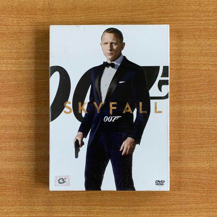 DVD : James Bond 007 Skyfall (2012) พลิกรหัสพิฆาตพยัคฆ์ร้าย 007 [มือ 1 ปกสวม] Daniel Craig ...