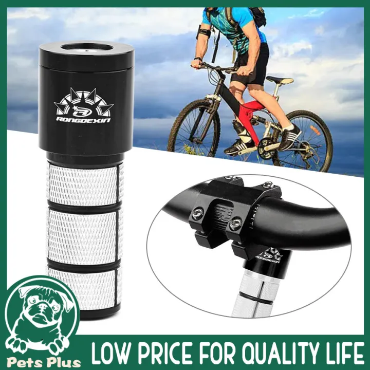 Aluminum Alloy Handlebar Riser Adapter MTB Bicycle Stem Extender Hidden ...
