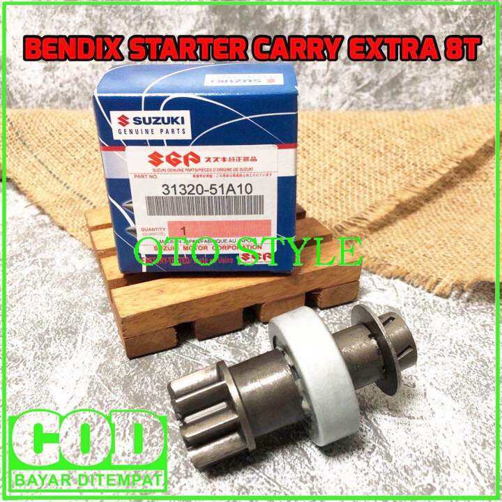 BENDIX STARTER ST100 8T - BENDIK STARTER SUZUKI CARRY EXTRA 8T 31320-51A10 | Lazada Indonesia