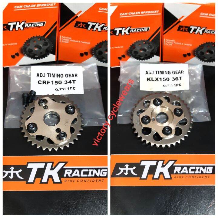 GIGI SENTRIK adjustable KLX150 DAN CRF150 TK RACING ORIGINAL | Lazada ...