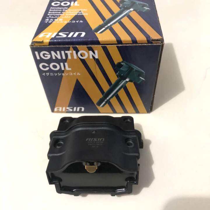 AISIN IGNITION COIL FOR TOYOTA COROLLA 4A-FE, 2E 16 or 12 VALVE, CORONA ...