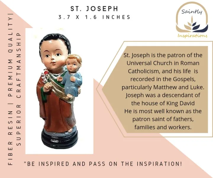St. Joseph | Chibi Saints by Saintly Inspirations | Lazada PH