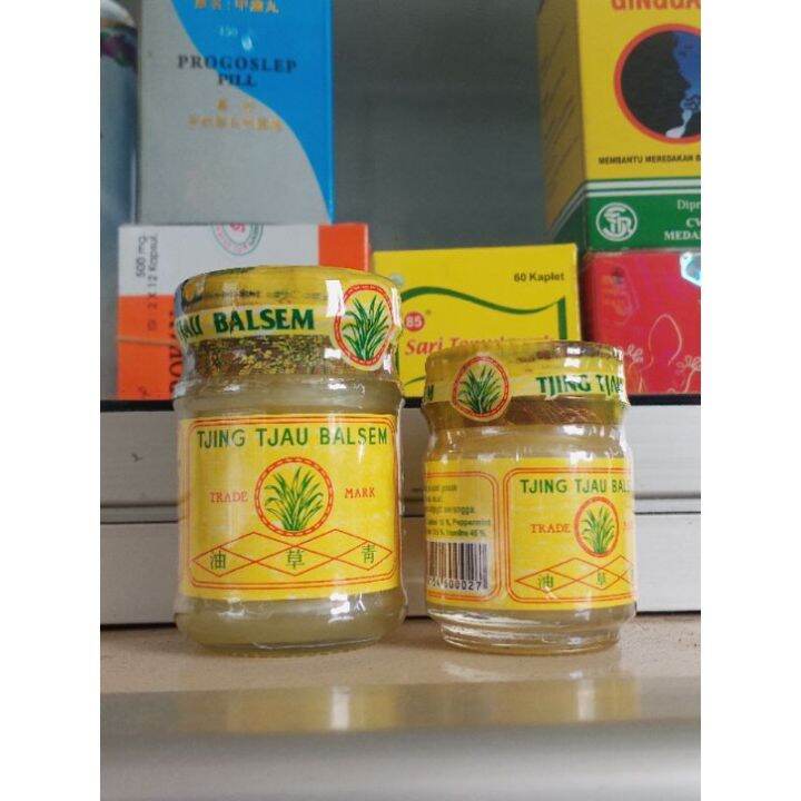 Tjing Tjau Balsem Cina Kuning Ukuran Besar 36 gr Kecil 20 gr Untuk ...