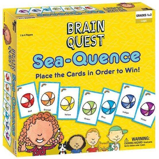 T.P. TOYS Brain Quest Sea Quence Board games for kid เกมส์ชายหาดหรรษา ...