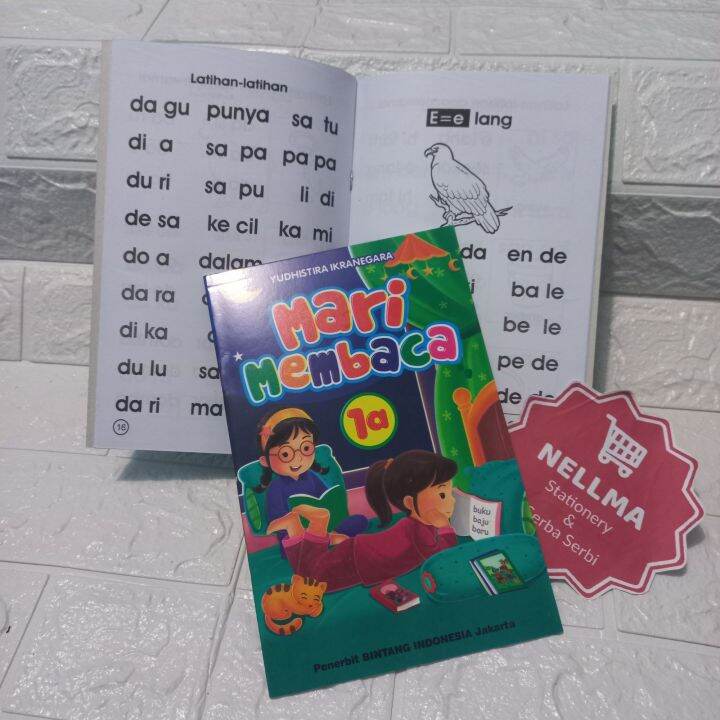Buku Mari membaca 1A Buku Belajar anak TK dan SD buku Edukasi anak anak ...
