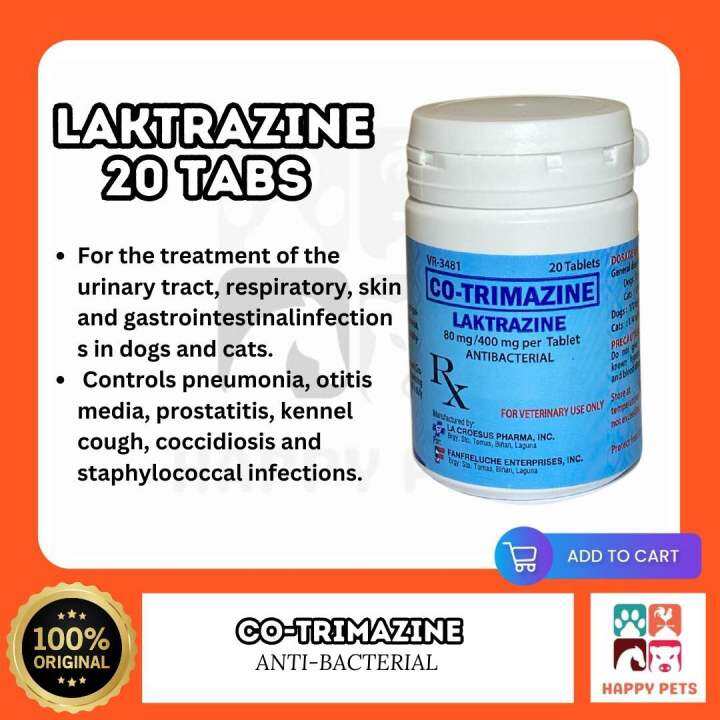 Laktrazine Co-Trimazine 20 tablets | Lazada PH