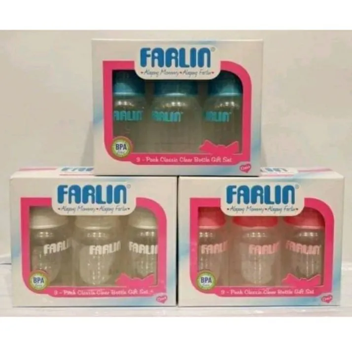 FARLIN 3-PACK CLASSIC CLEAR BOTTLE 4oz | Lazada PH
