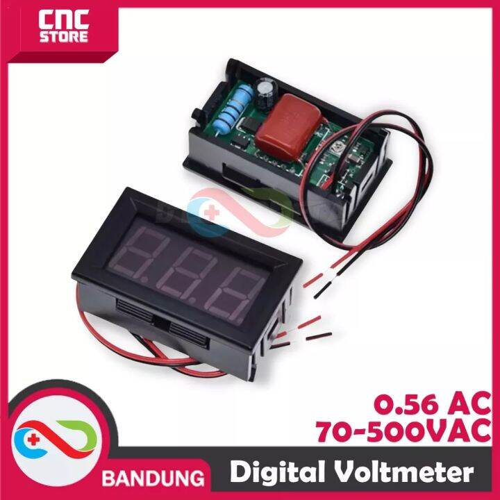 VOLMETER DIGITAL 0-56 INCH 70-500V AC 2 WIRE | Lazada Indonesia
