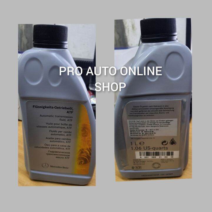 AUTO OIL MERCEDES-BENZ (ATF) 100%ORIGINAL A001989210310 | Lazada