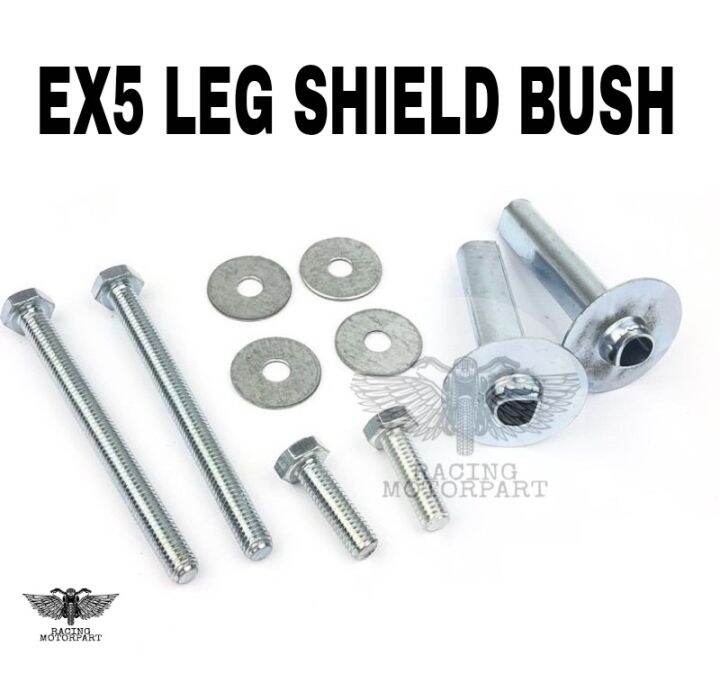 EX5 LEG SHIELD BUSH / SCREW KEPOK / FRONT COVER BUSH | Lazada