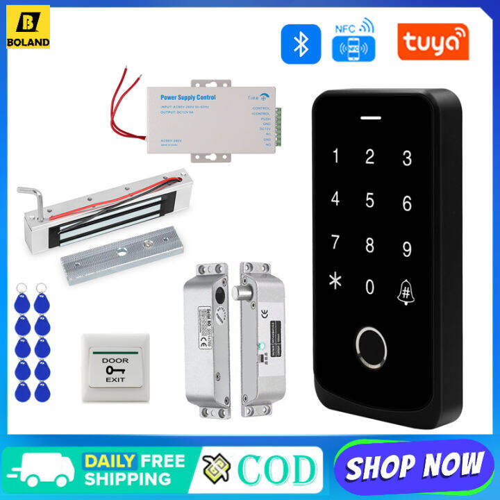 Boland IP65แป้นพิมพ์ควบคุมการเข้าถึง M1บลูทูธแอป NFC RFID 13.56Mhz IC ...