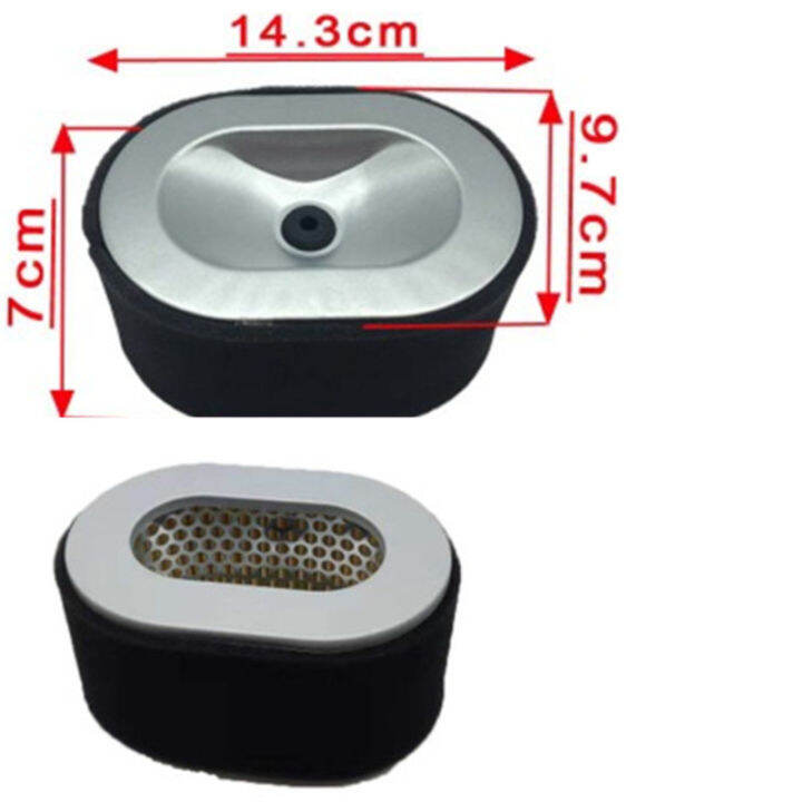 186F Element Isi Filter Saringan udara mesin genset Silent Kipor KDE6700 Kama Krisbow 8000watt ...