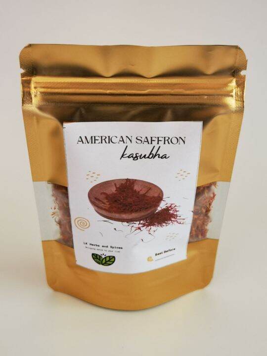 American Saffron/Kasubha by LK Herbs and Spices (15g) | Lazada PH