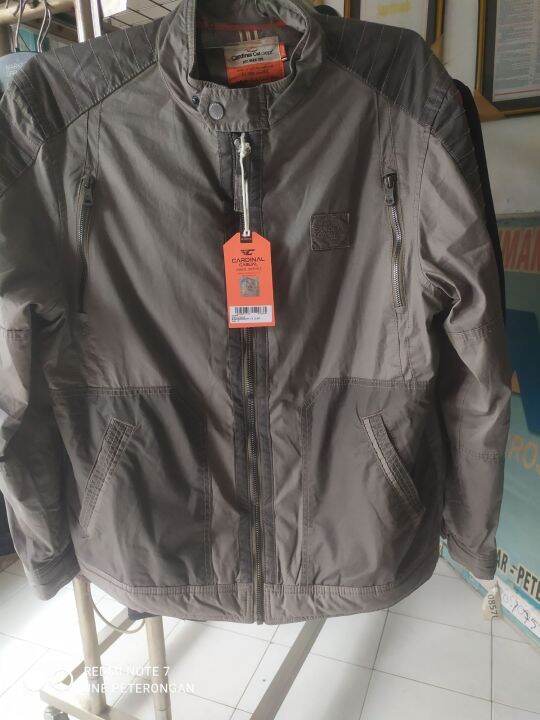 jaket pria cardinal dobel layer parasut | Lazada Indonesia